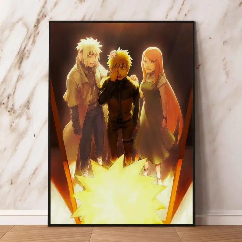 Poster Mural Naruto Minato Namikaze • La boutique Naruto