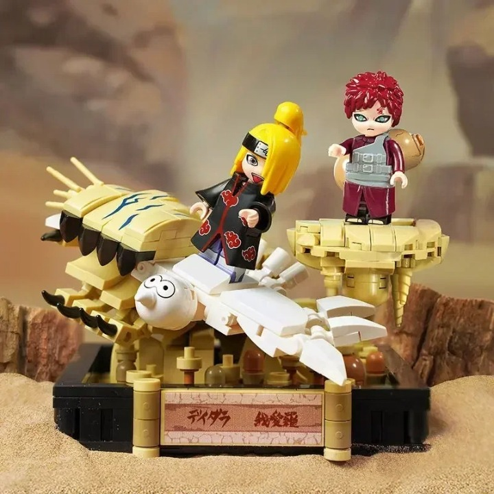 Lego Naruto Gaara VS Deidara • La boutique Naruto